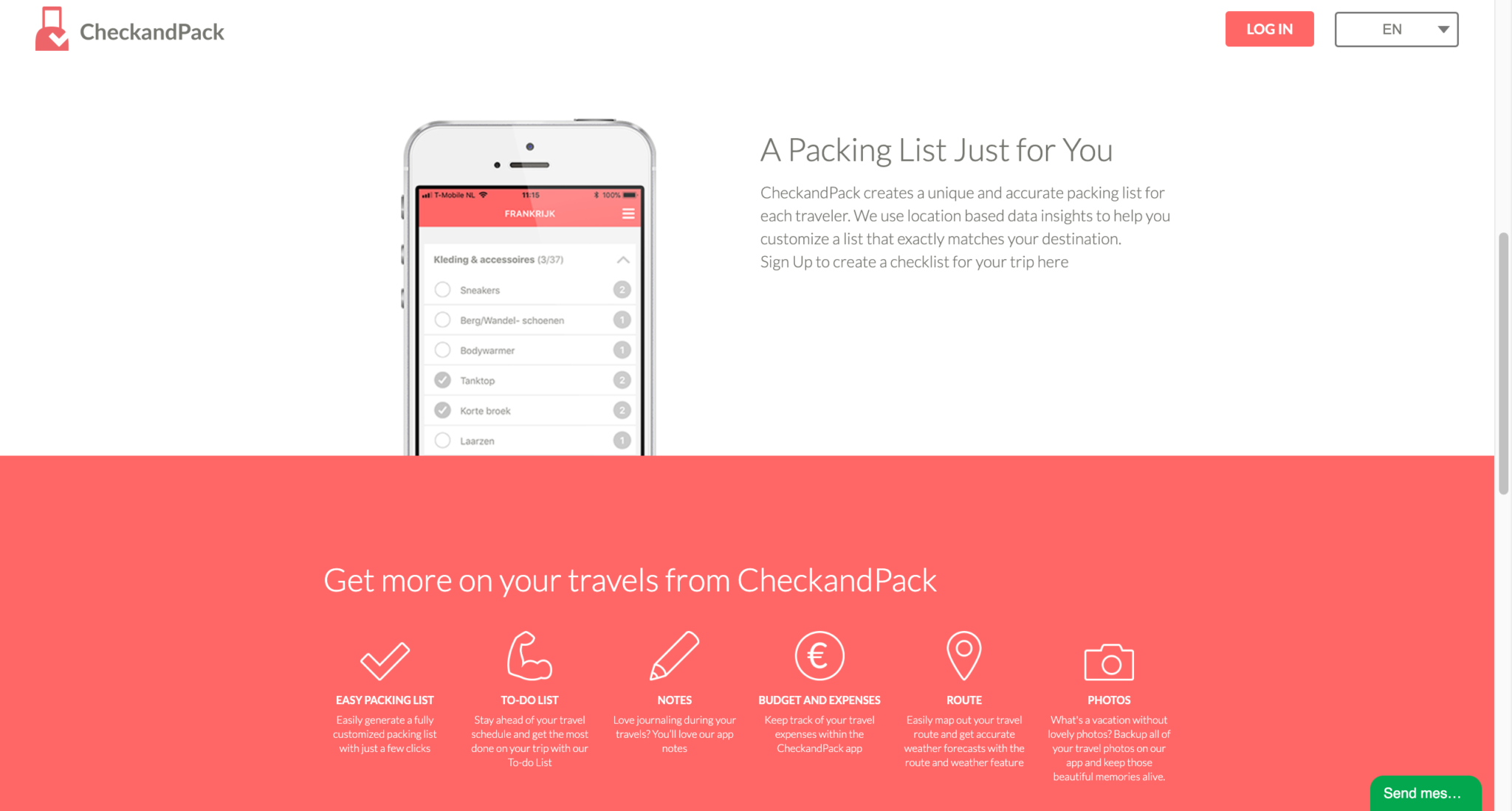 How to Create Your Online Packing List in 5 Steps - CheckandPack.com